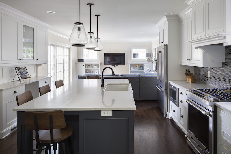 Kitchen work triangle evolution - LaBonte Construction